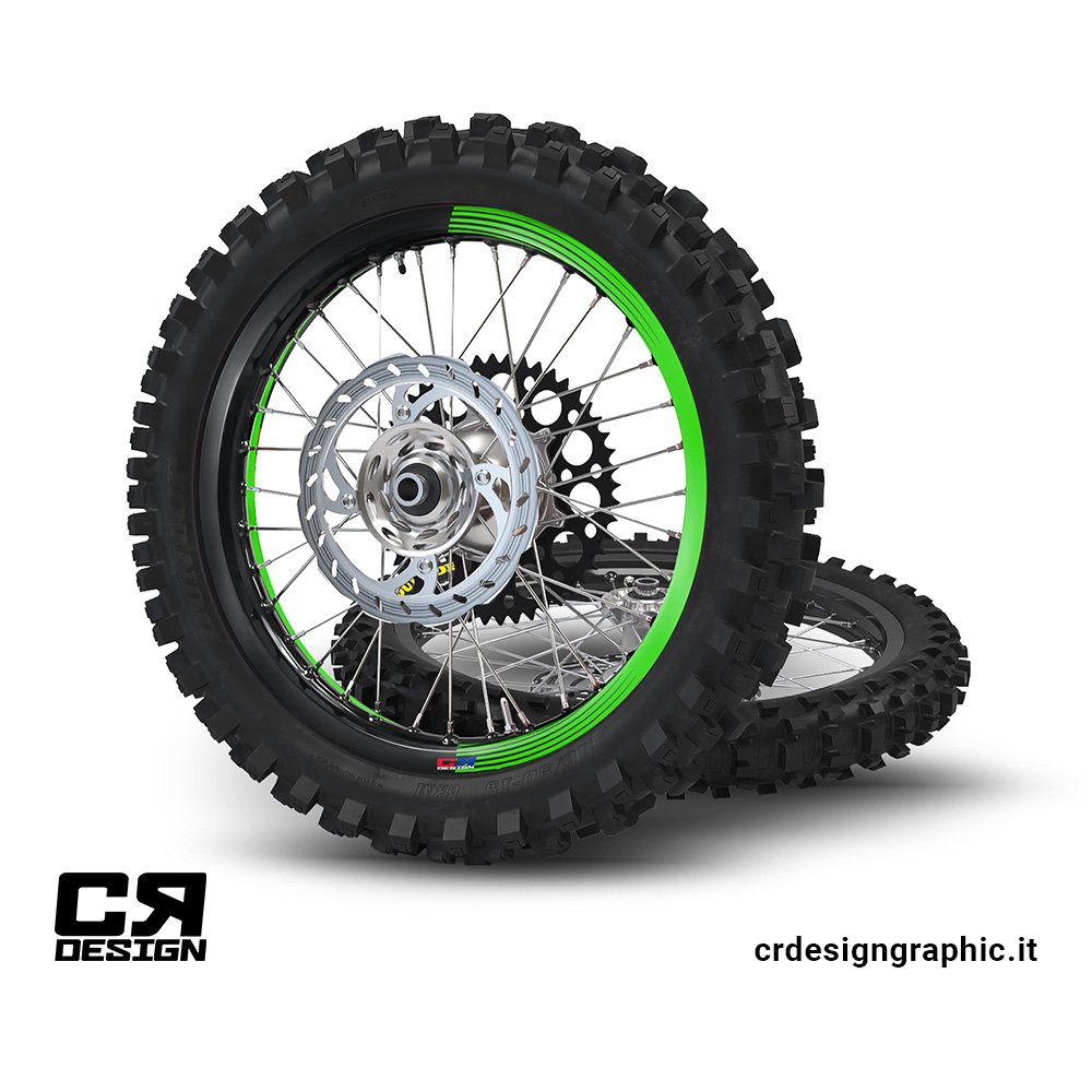 Adesivi Cerchi Motocross - #005 Personalizzati - CR Design