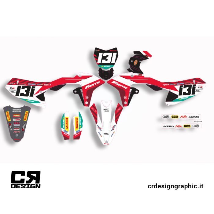 Kit Grafiche Moto per FANTIC - CR Design Graphic