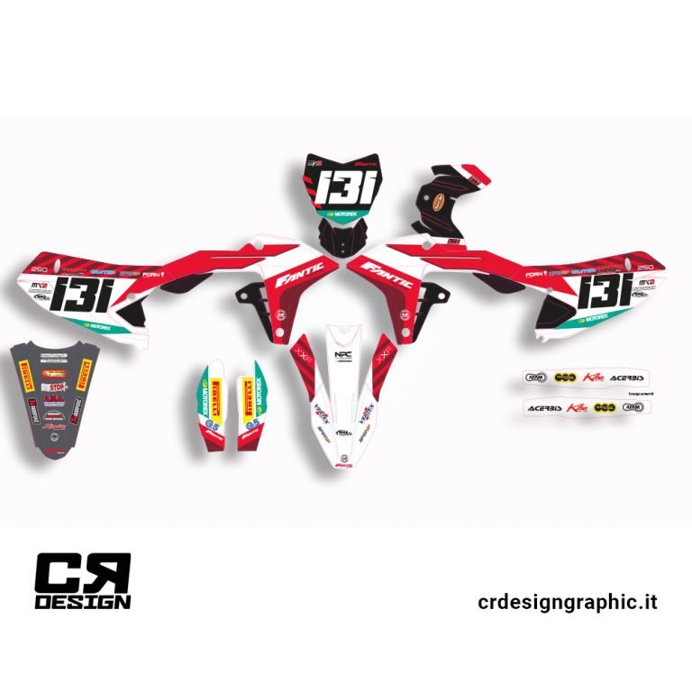 Kit Grafiche Moto per FANTIC - CR Design Graphic